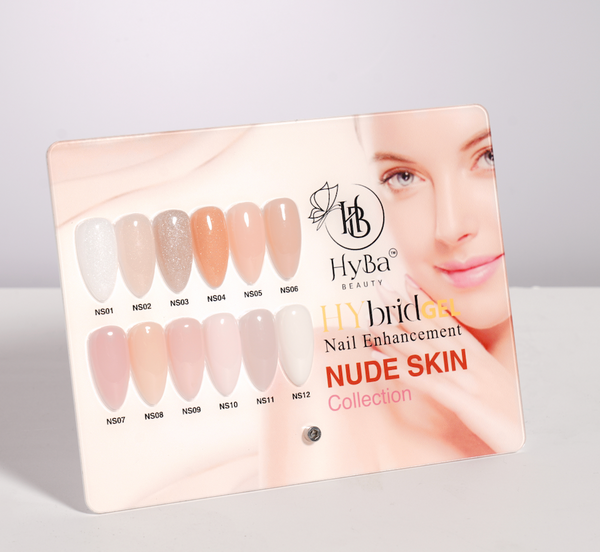 Hybrid Gel - HyGEL #3 Nude Skin Collection Color Chart – HYBA BEAUTY